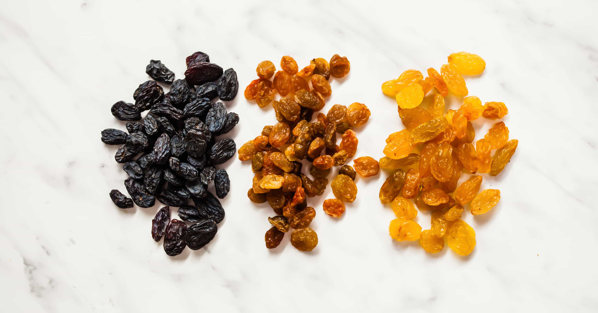Raisins vs. Sultanas vs. Currants: What’s the Difference?